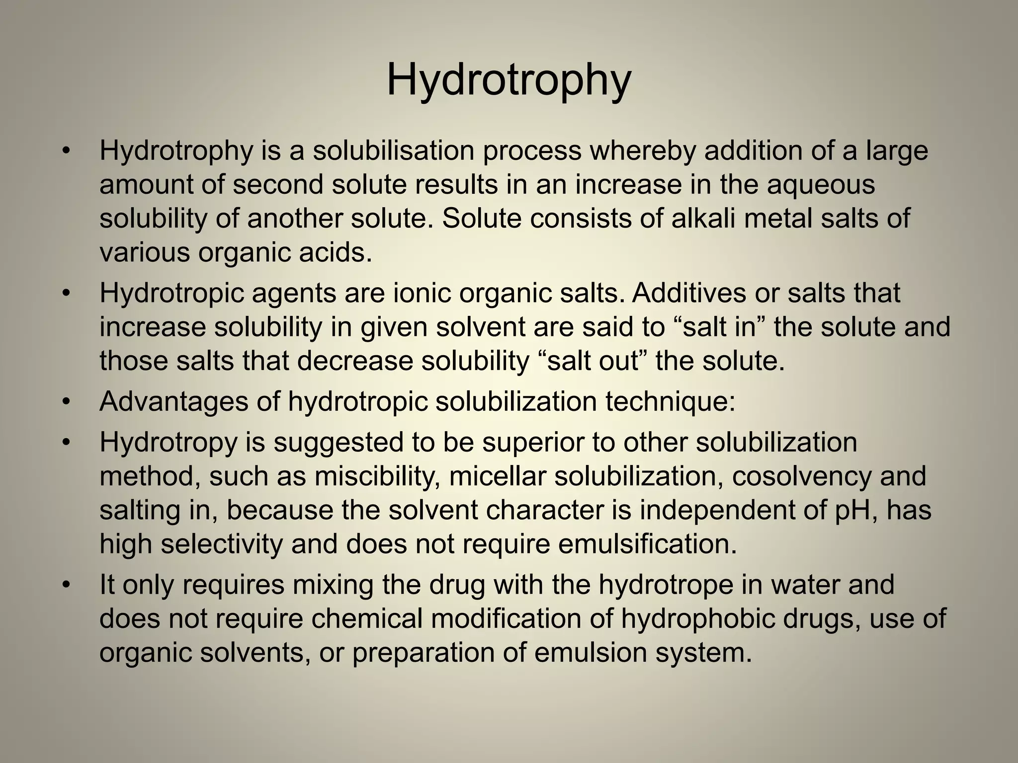 Solubility enhancement techniques | PPTX