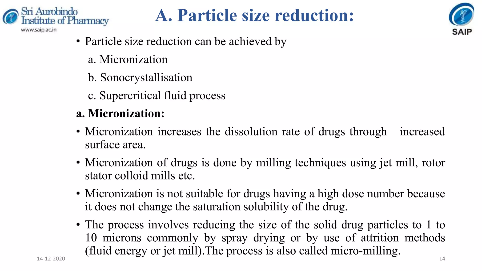 Solubility enhancement techniques | PPTX