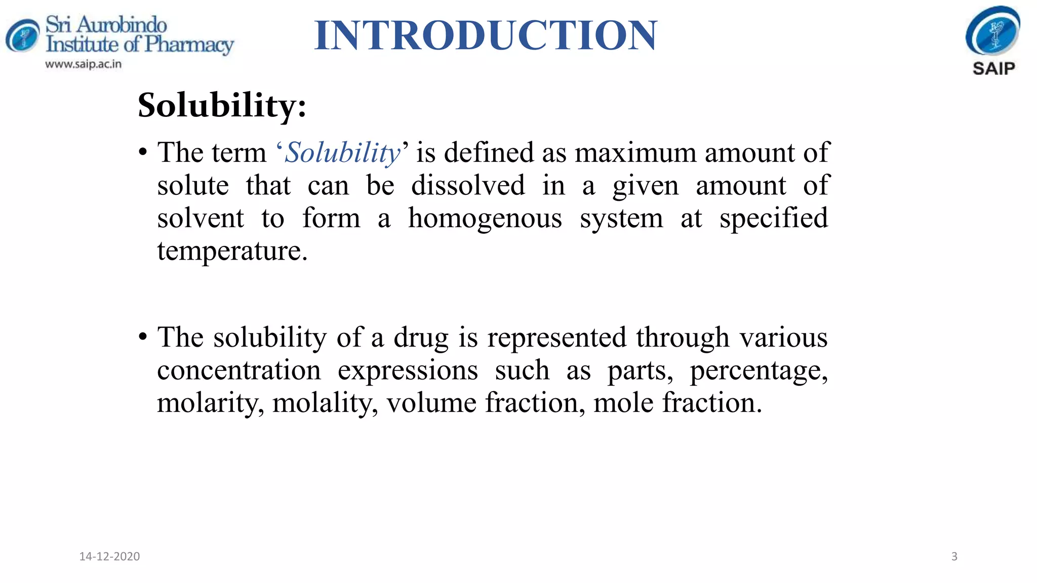 Solubility enhancement techniques | PPTX | Pharmaceutical Industry | Industries