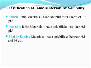 Solubility equilibria | PPT