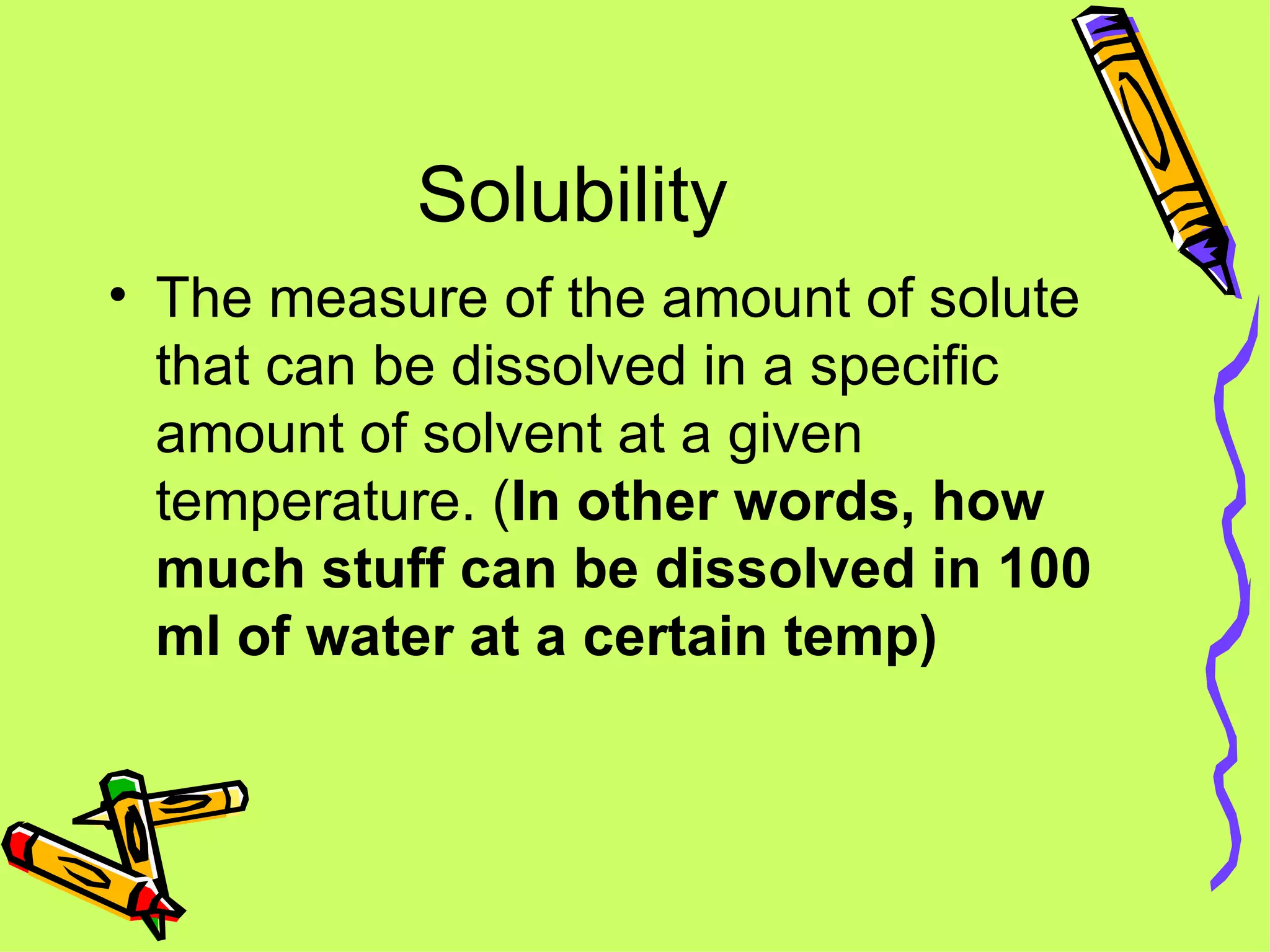 Solubilitynotes | PPT