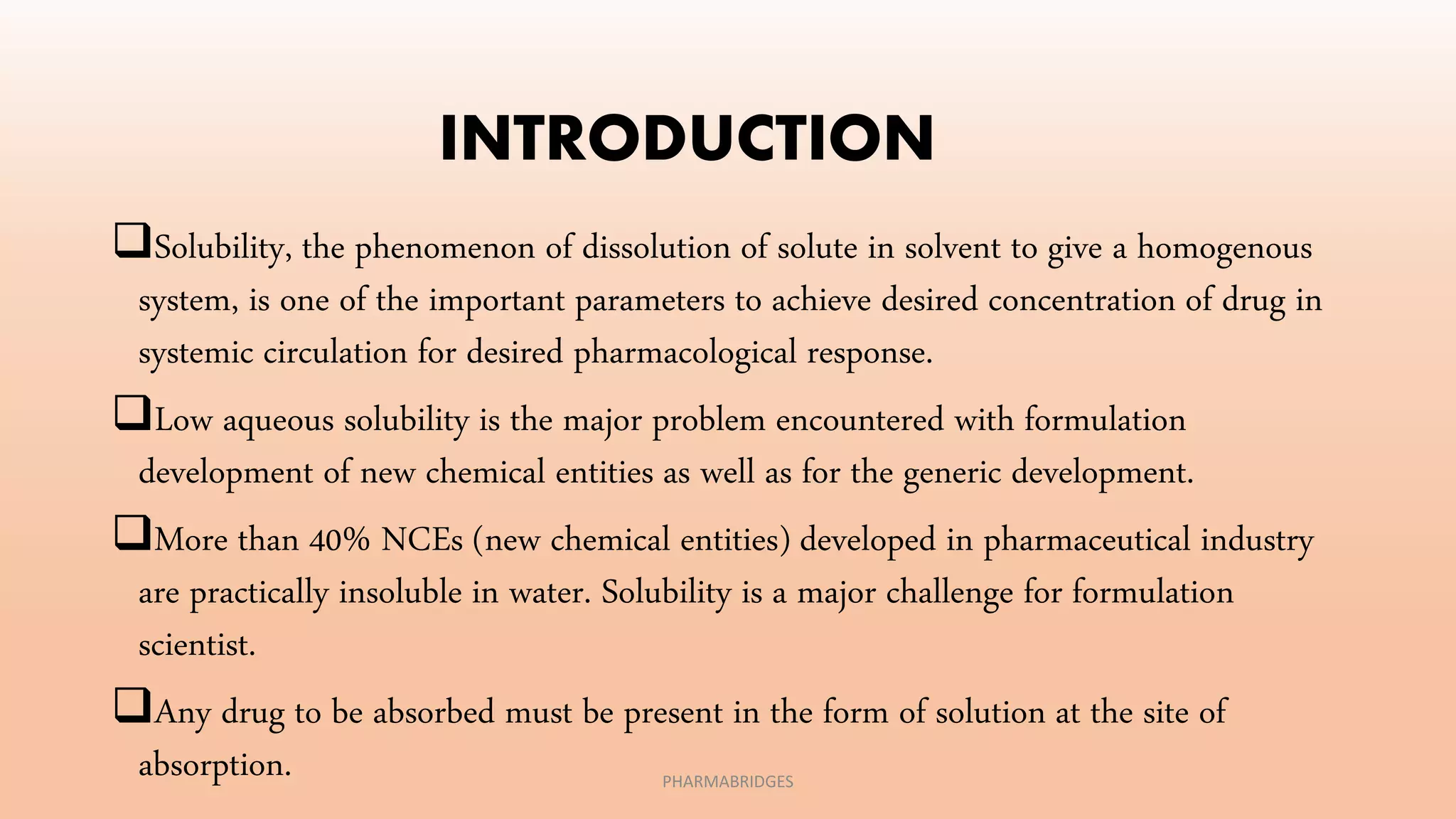 Solubility of drugs | PPTX