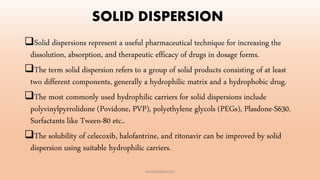 Solubility of drugs | PPTX