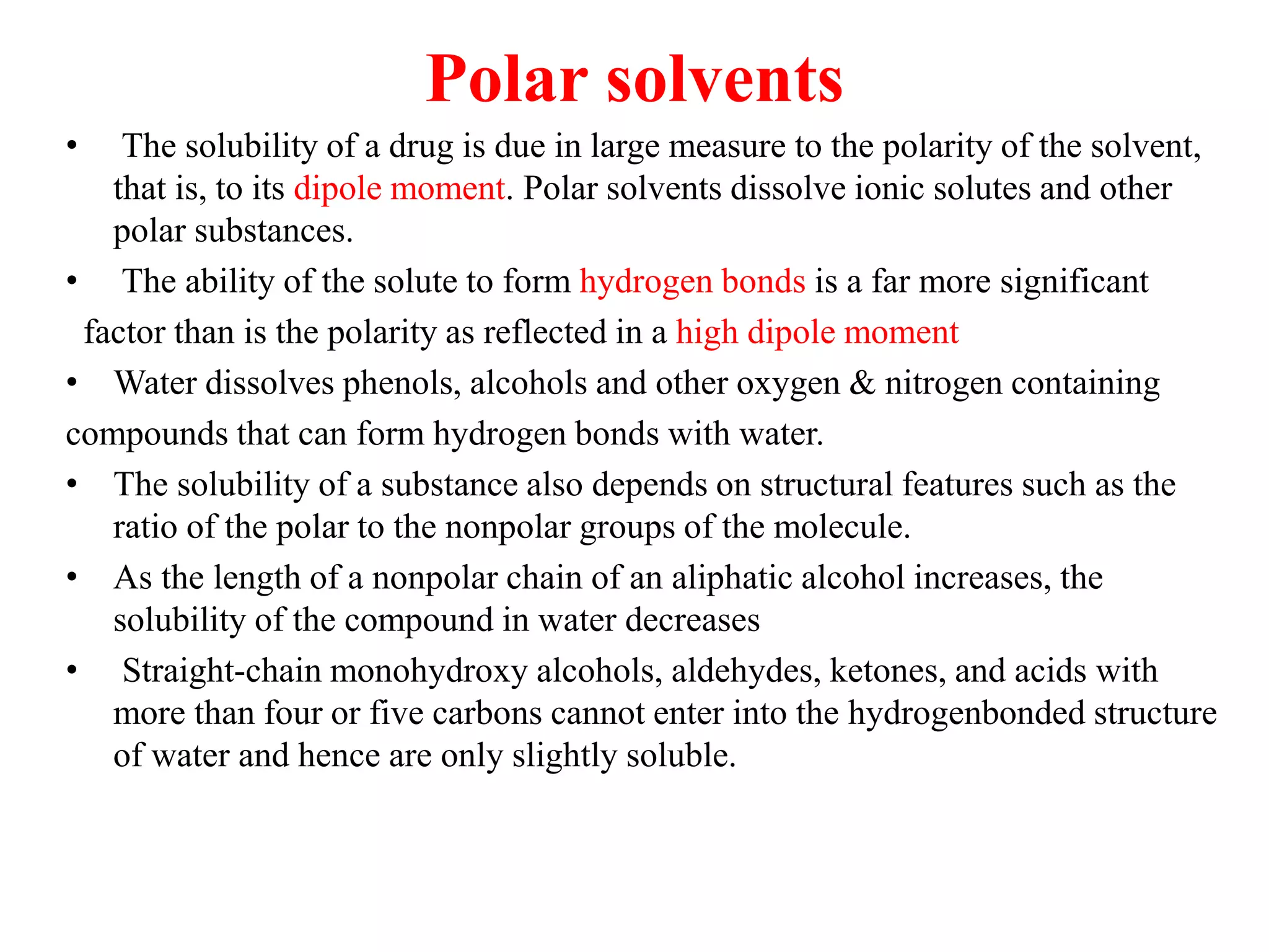 Solubility of drugs | PPTX