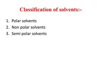 Solubility of drugs | PPTX