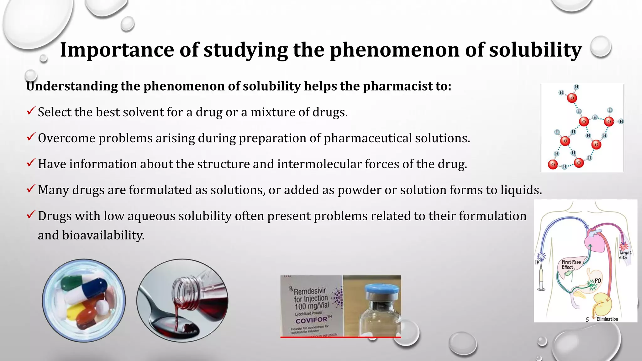 Solubility of drugs | PDF