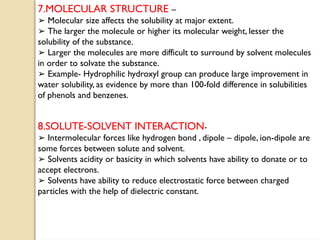 SOLUBILITY OF DRUGS , IDEAL SOLUTION , DISTRIBUTION LAW | PPTX