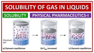 SOLUBILITY OF GAS IN LIQUIDS | PPTX