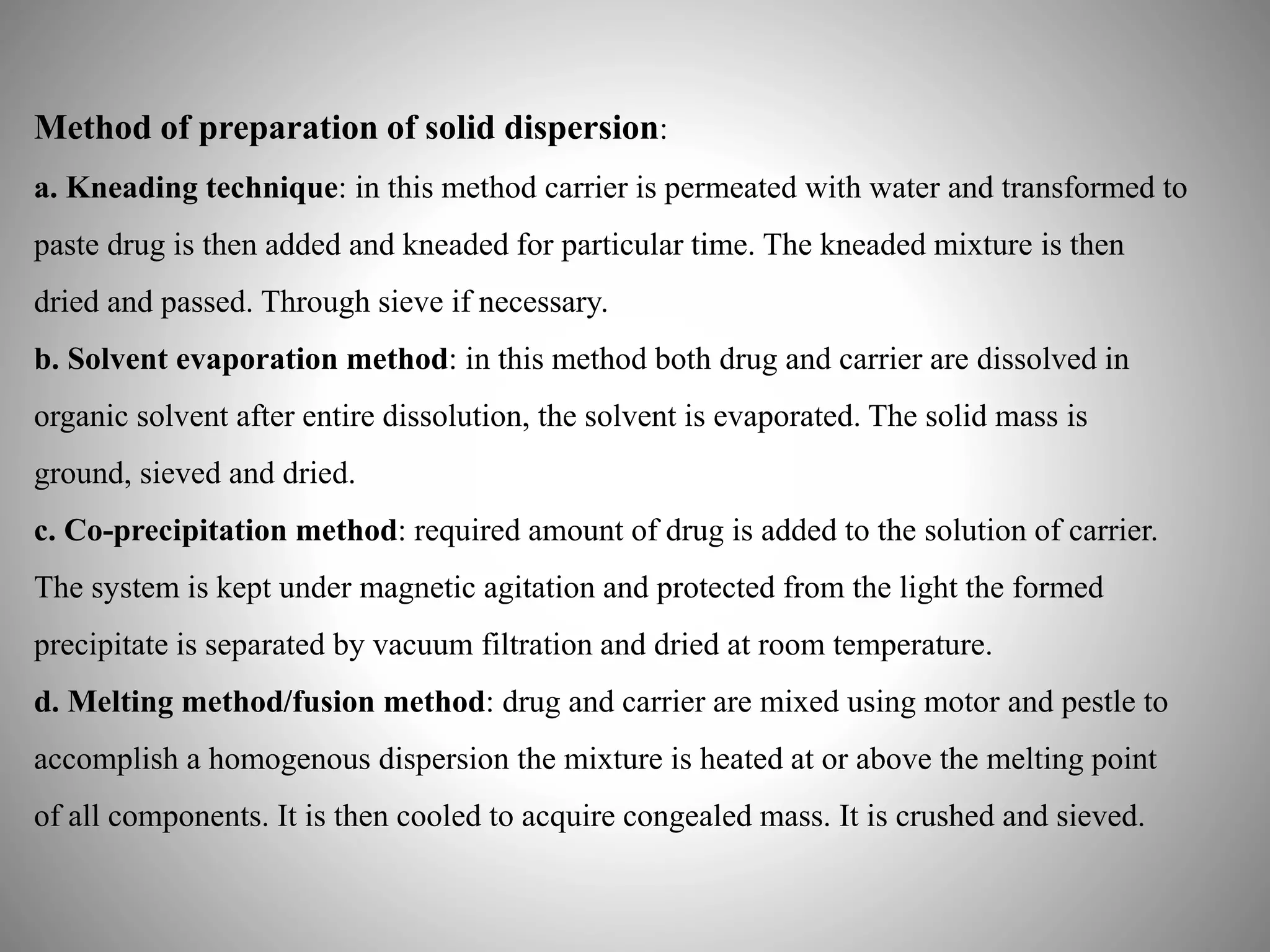 Solubility of poorly soluble drugs by using solid ppt | PPTX