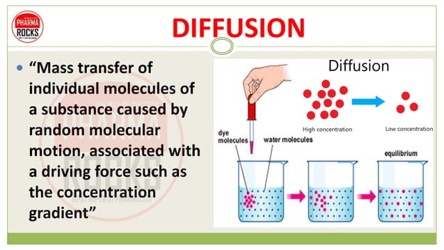 DIFFUSION PRINCIPLES IN BIOLOGICAL SYSTEMS | PPTX