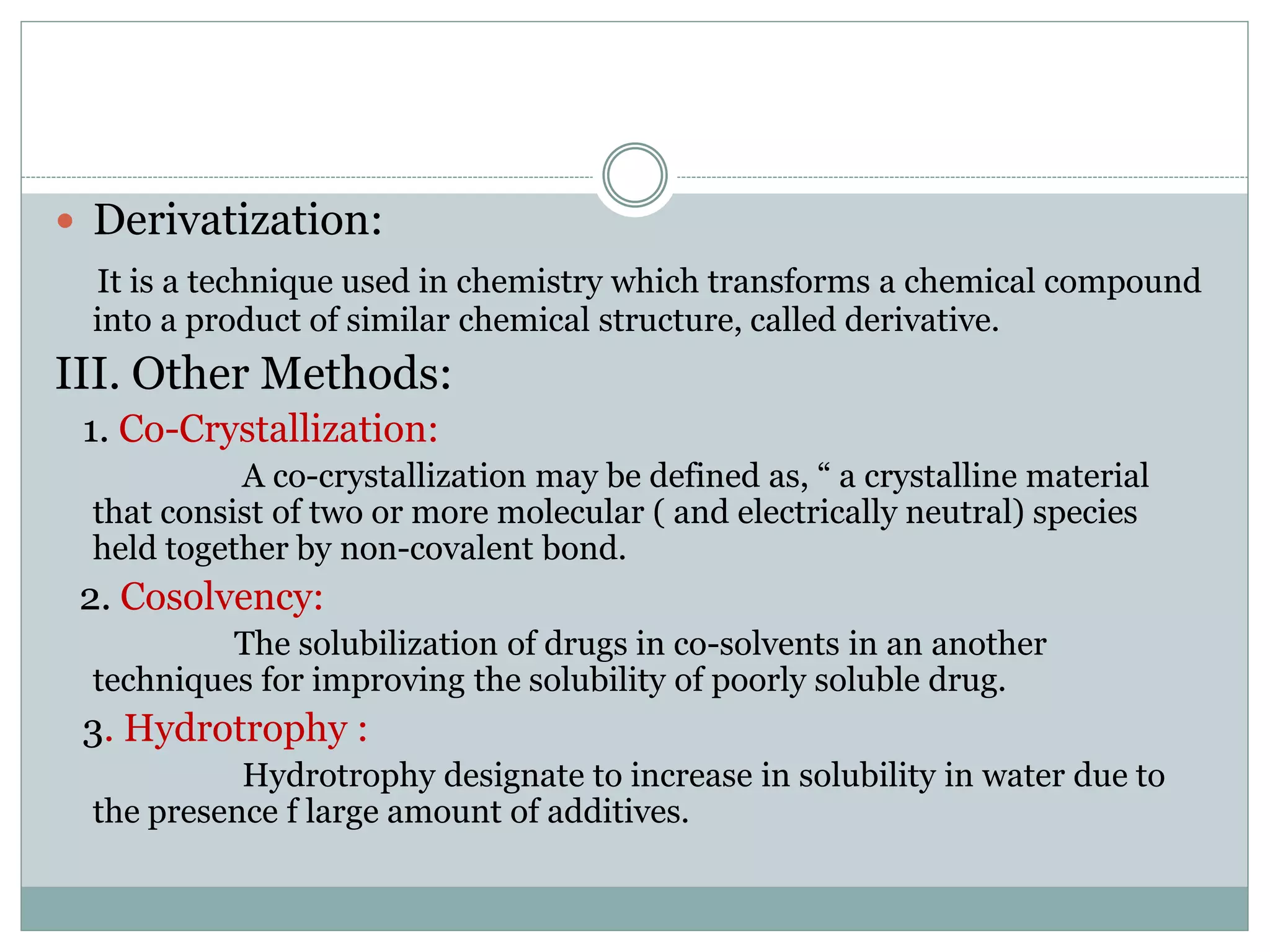 Solubility & Method for determination of solubility | PPTX