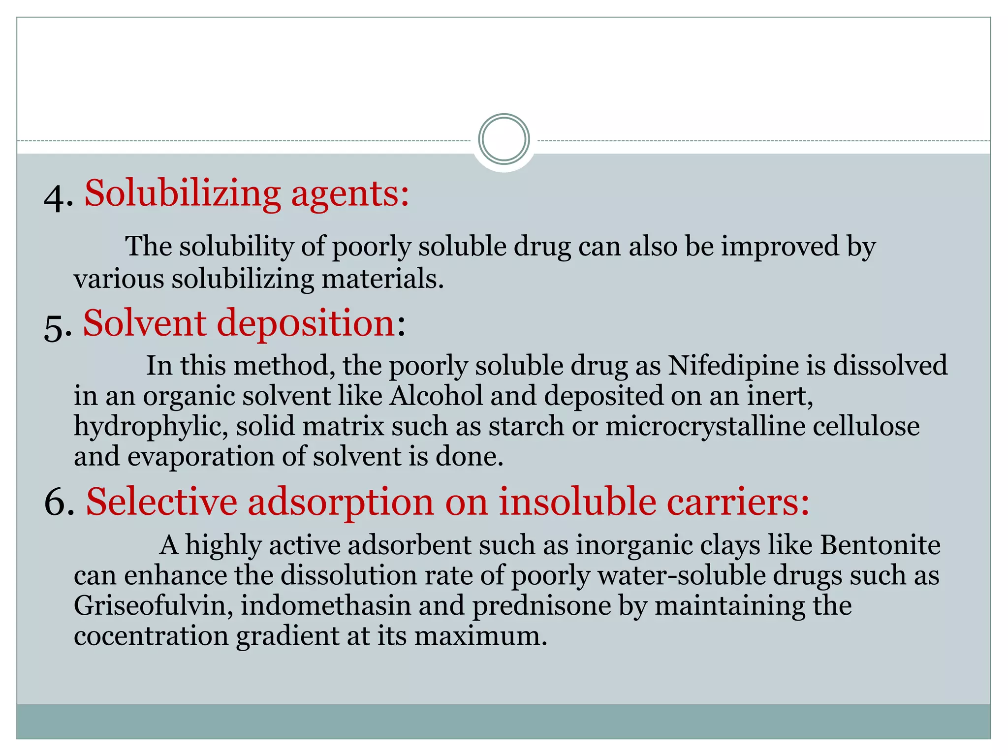 Solubility & Method for determination of solubility | PPTX