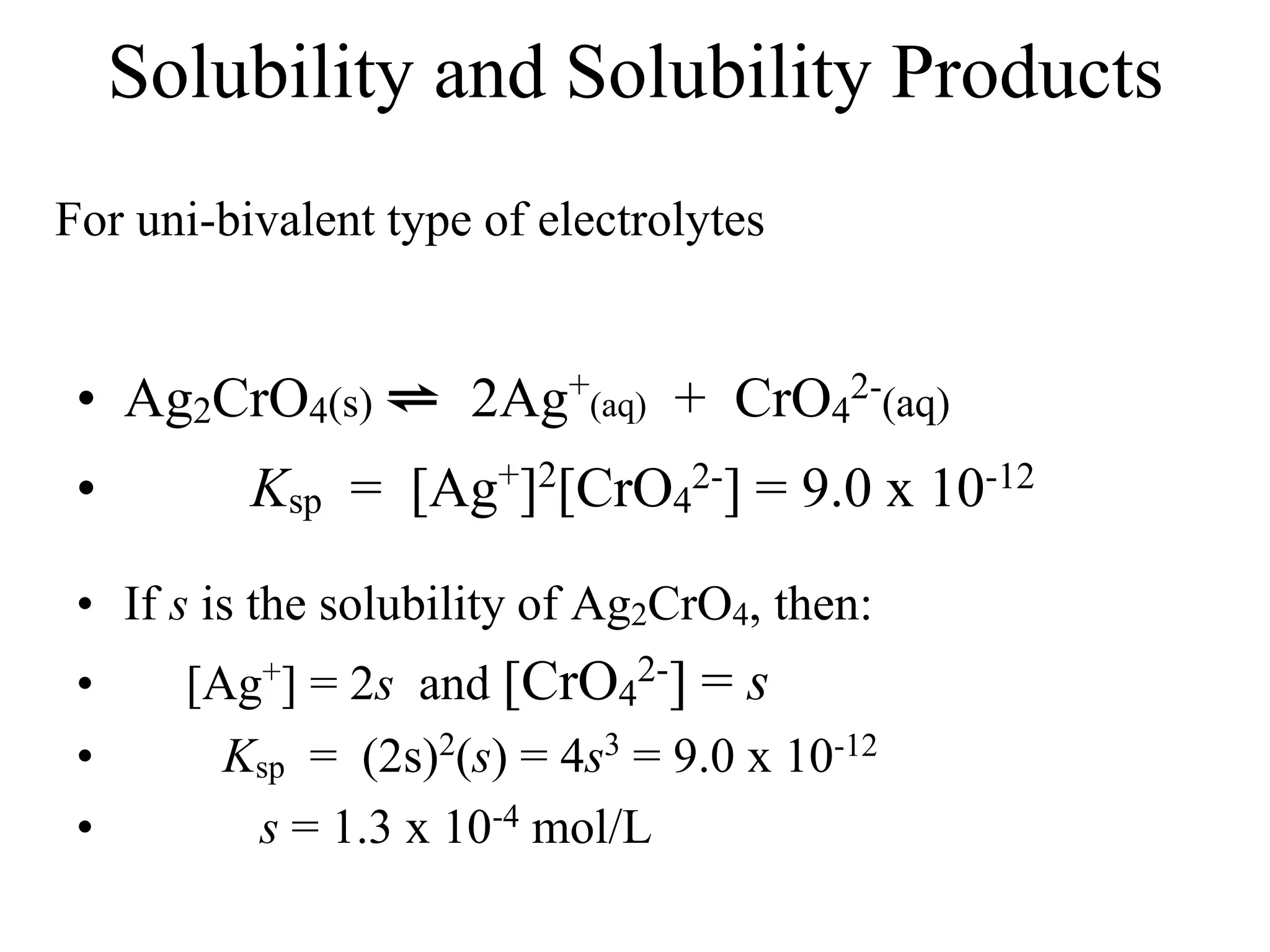 Solubility product and Common Ion Effect | PPTX
