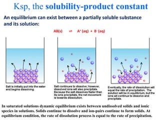 Solubility product and Common Ion Effect | PPTX