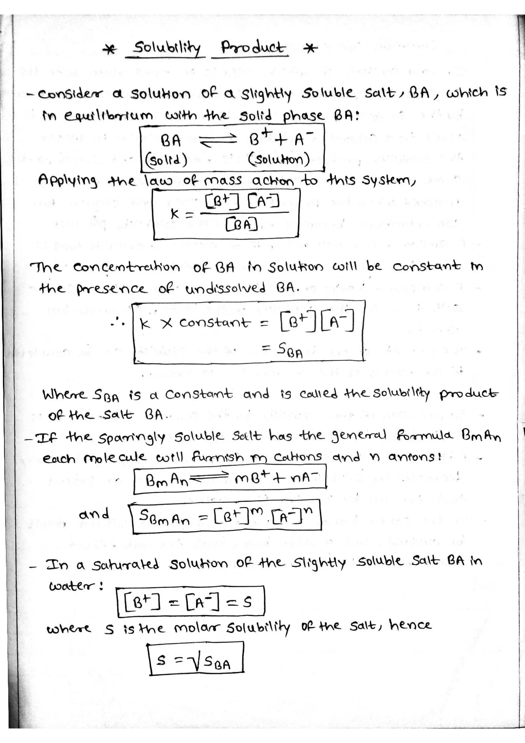 Solubility Product | PDF