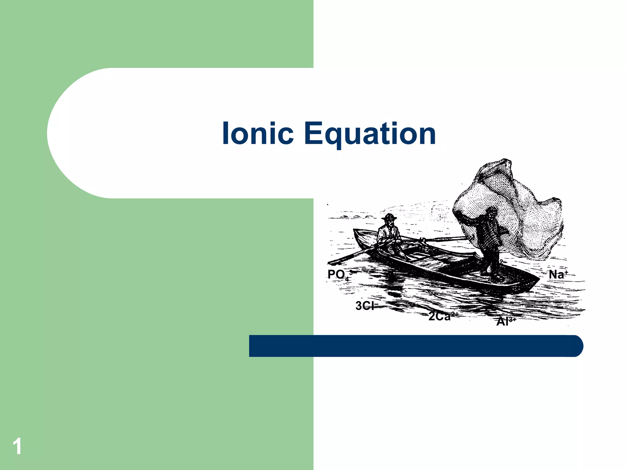 Solubility rules and ionic equations 2 | PPT