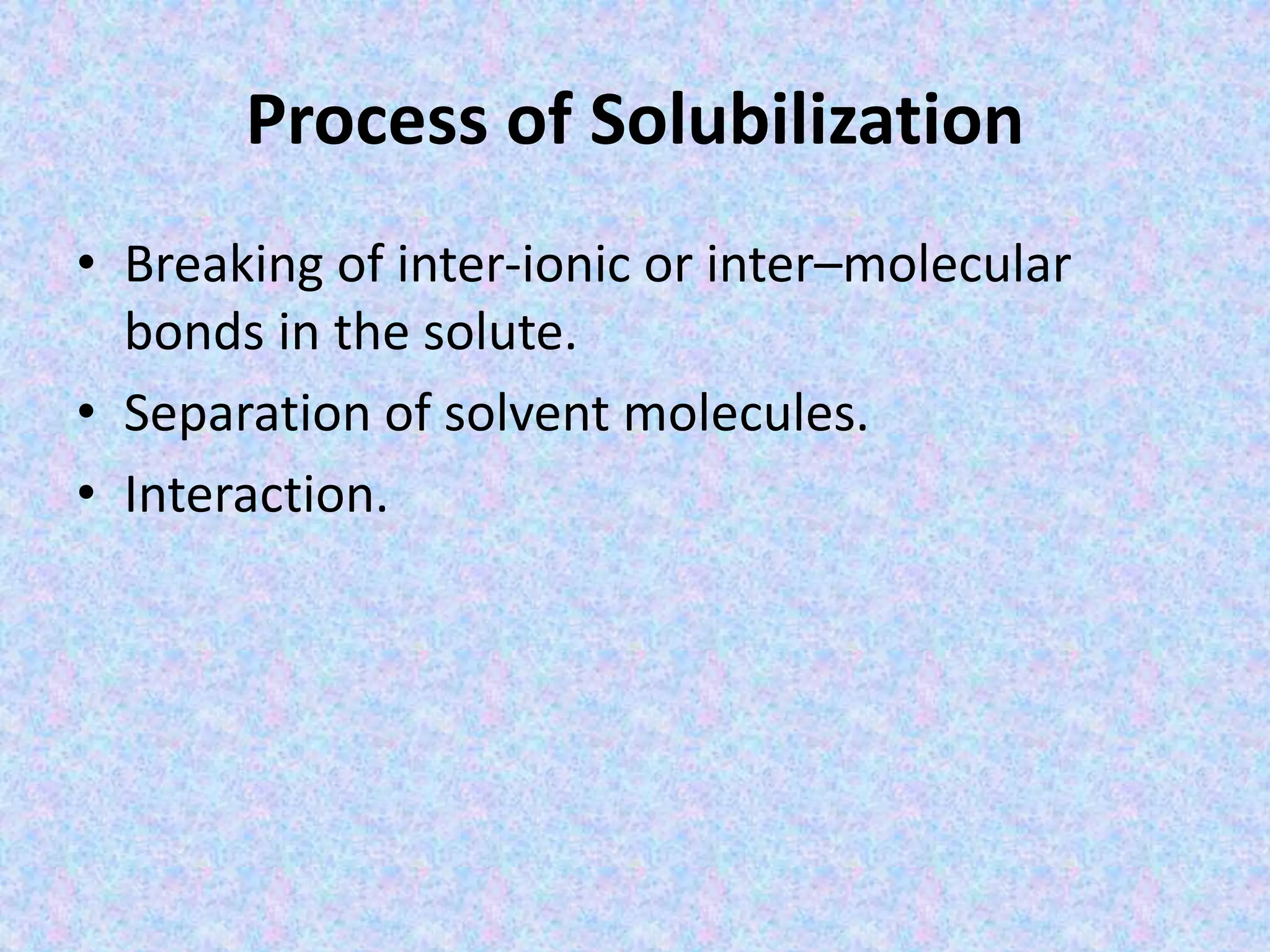 Solubilization By NOUMAN FAROOQ ( Lahore Pharmacy College ) | PPTX