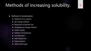 Solubilization | PPTX