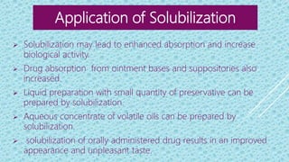 Solubilization | PPTX