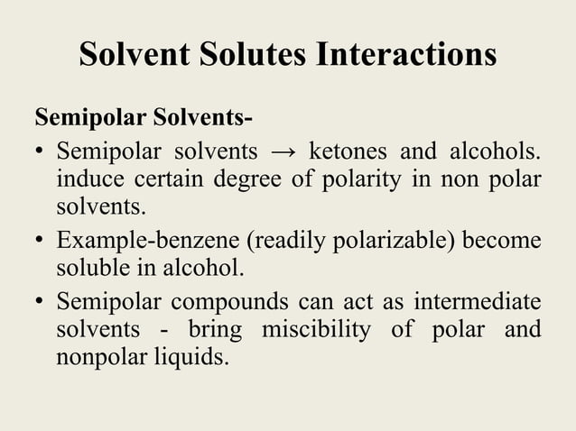 Introduction of solubilty, solubility expression, solute solvent ...