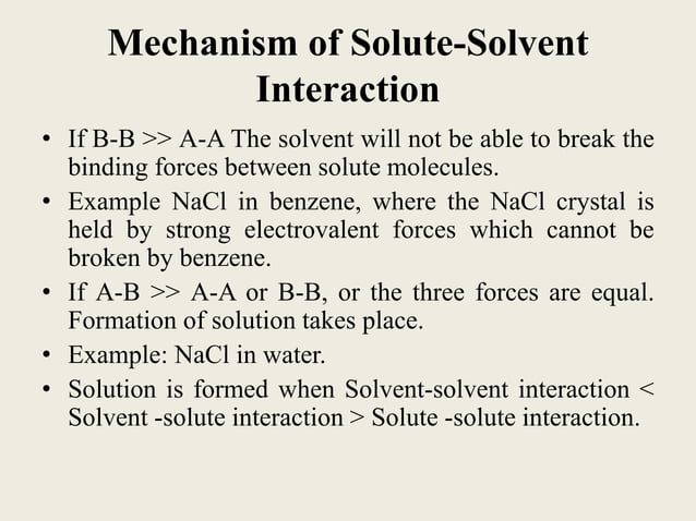 Introduction of solubilty, solubility expression, solute solvent ...