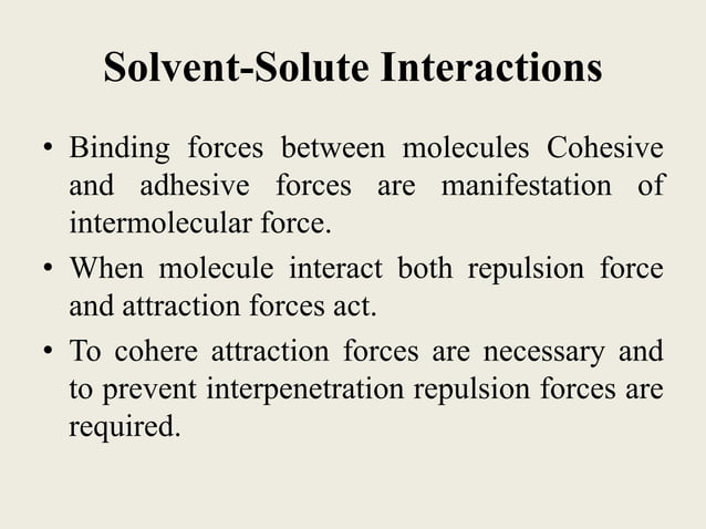 Introduction of solubilty, solubility expression, solute solvent ...