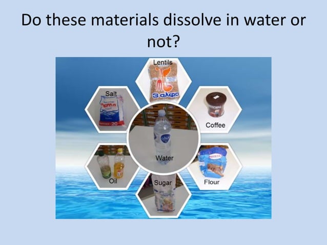 Soluble insoluble materials | PPTX