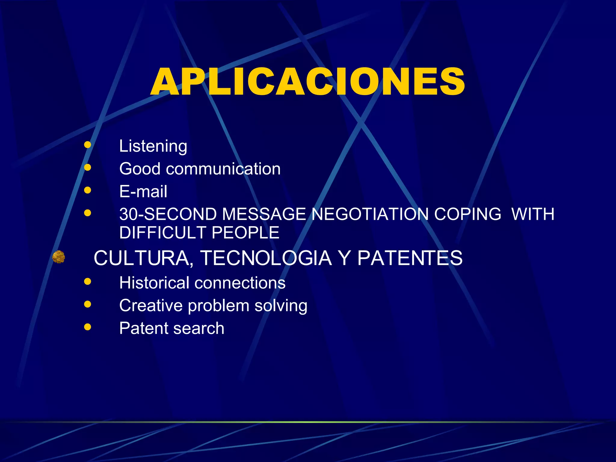 Solución Creativa de Problemas (Ejemplo de Mind Mapper 5) | PPT