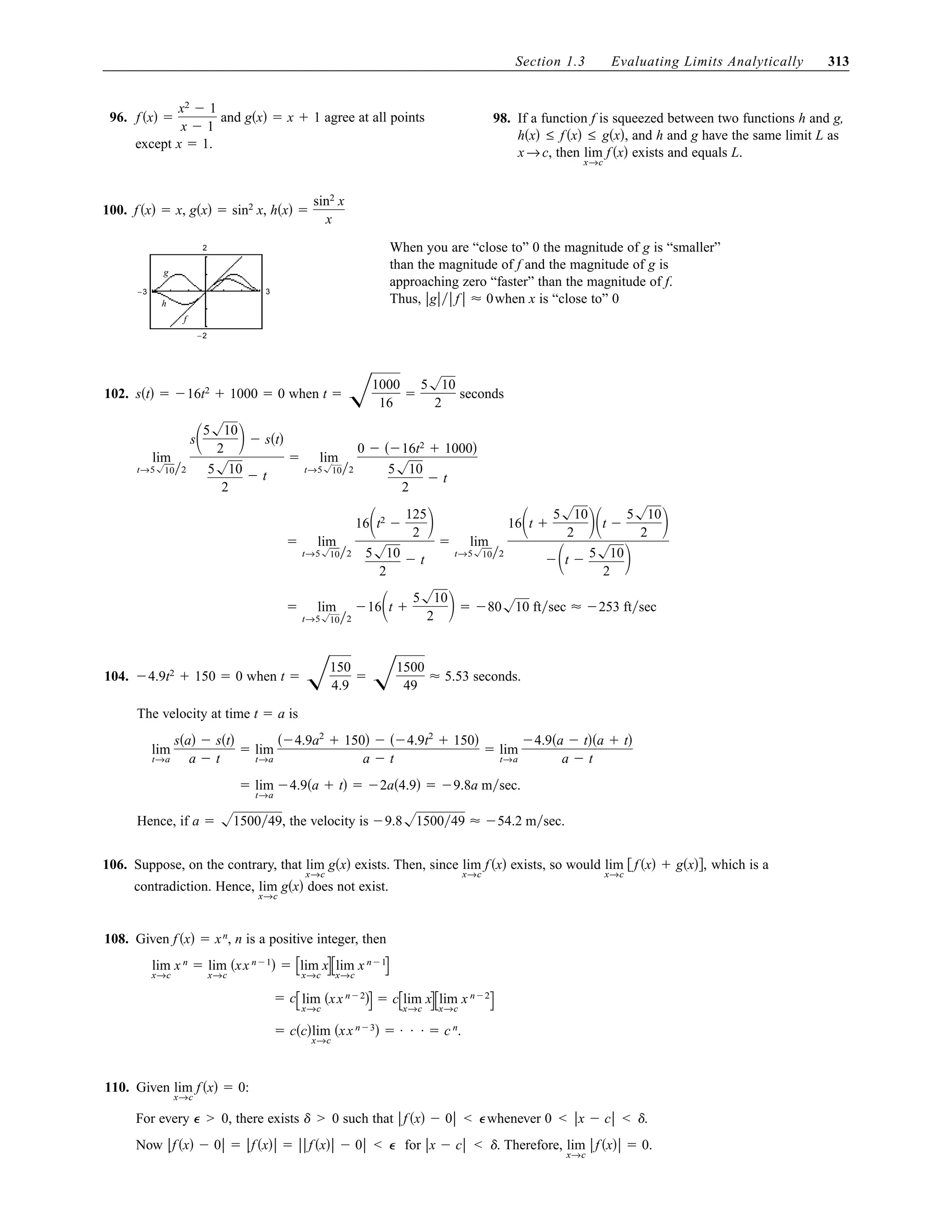 Solucionario Calculo de una Variable de Ron Larson novena edición. | PDF