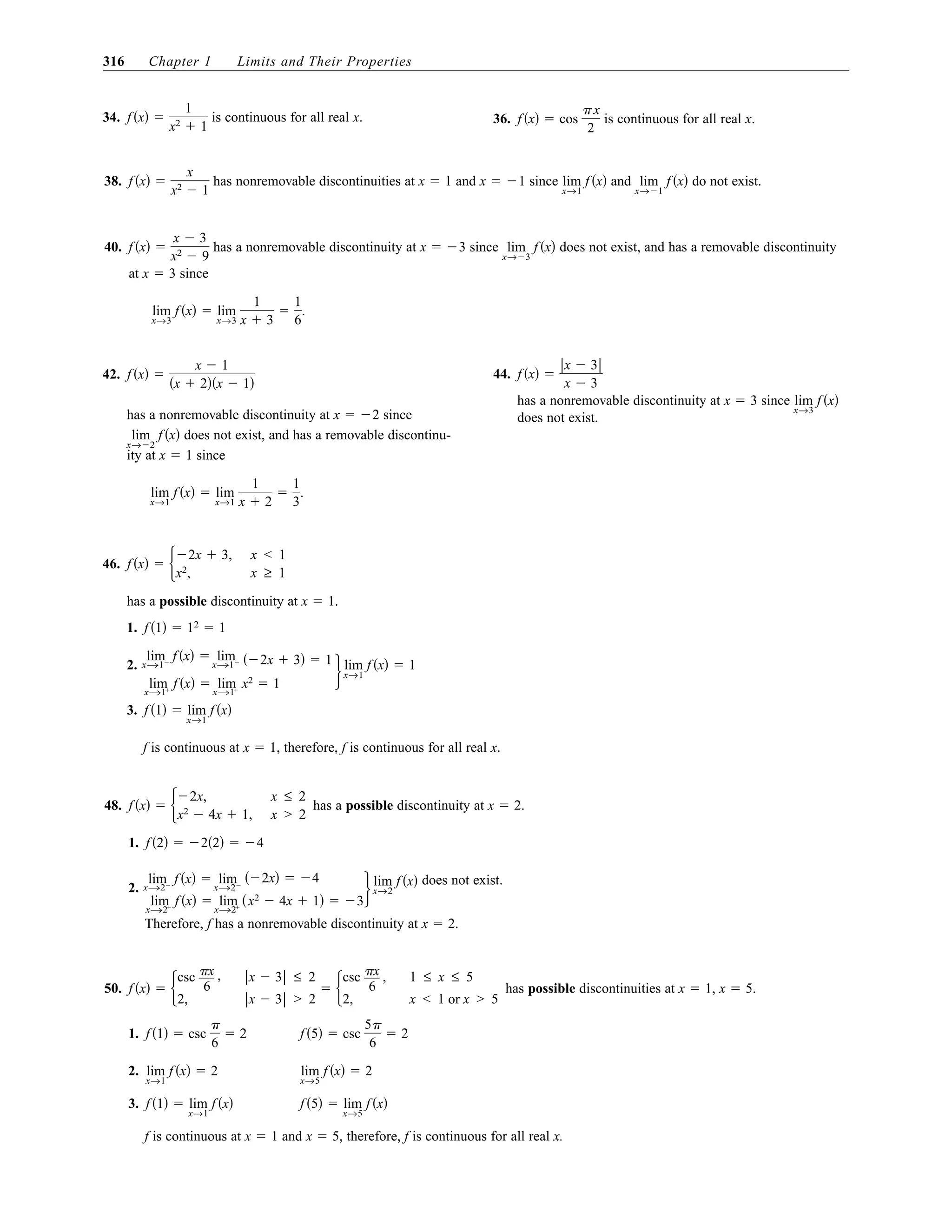 Solucionario Calculo de una Variable de Ron Larson novena edición. | PDF