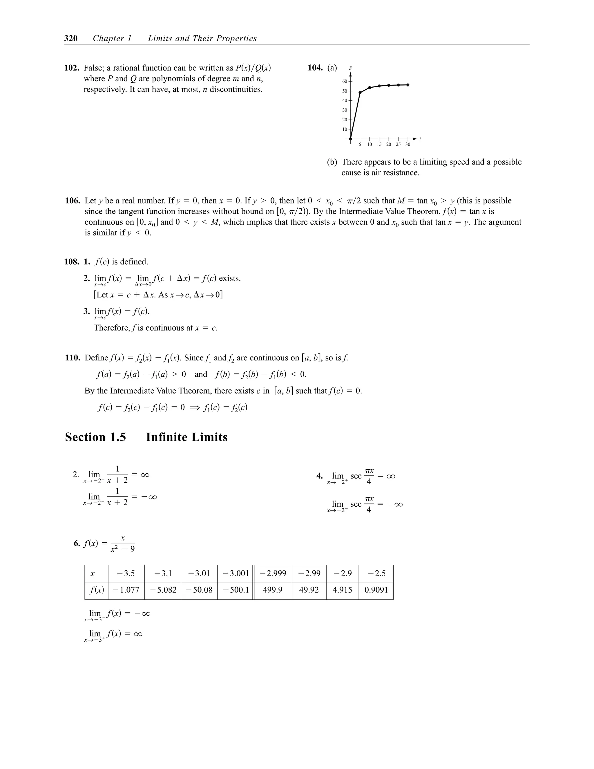 Solucionario Calculo de una Variable de Ron Larson novena edición. | PDF