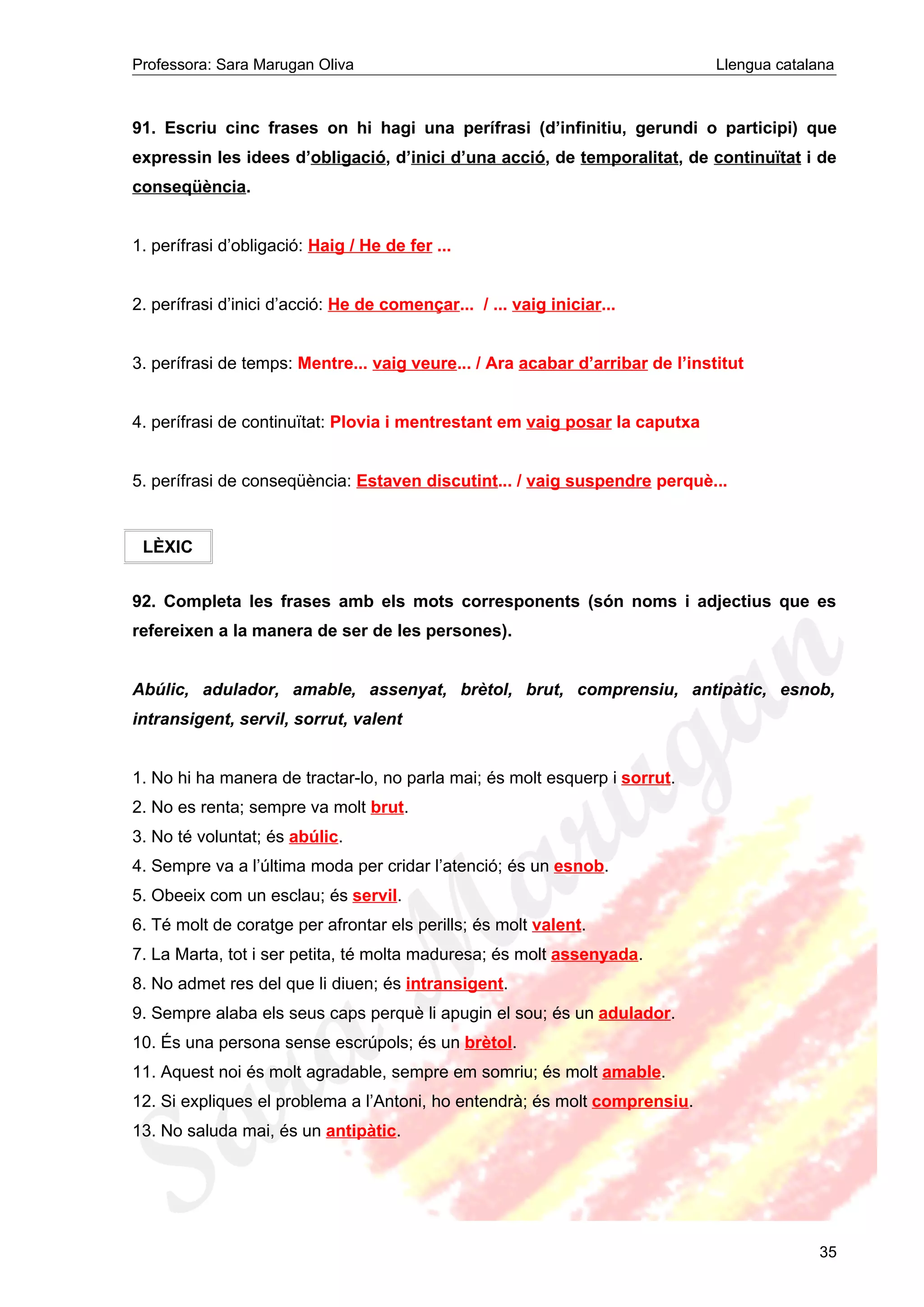 Solucionari dossier-de-99-exercicis-llengua-catalana-curs-ppa | PDF