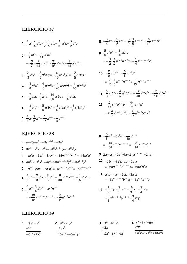Solucionario de Baldor