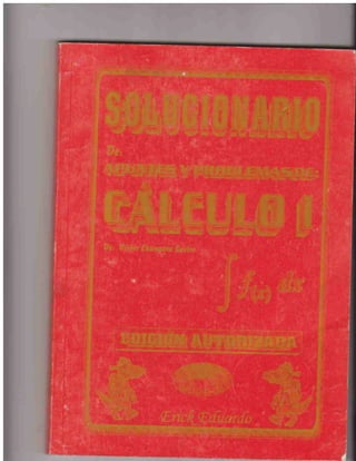 Solucionario calculo I - Victor Chungara | PDF