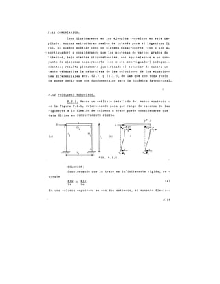 Solucionario de dinamica estructural mario paz | PDF