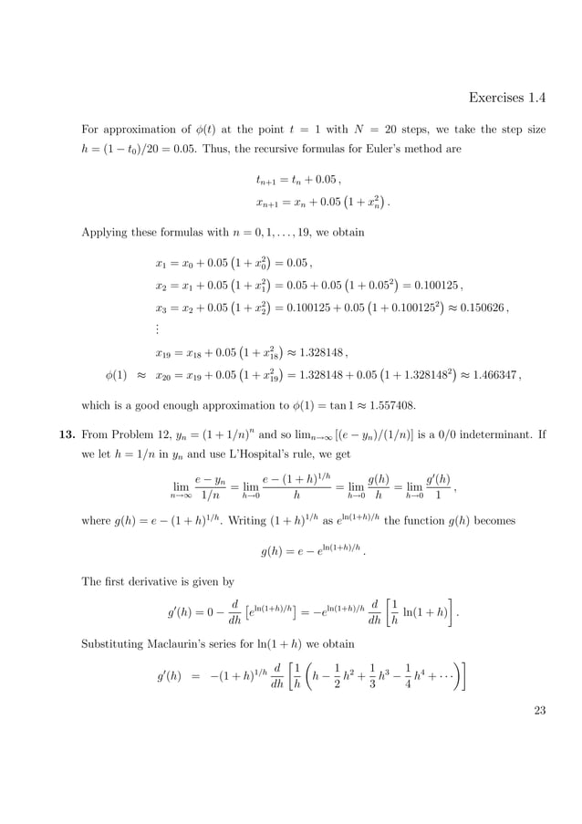 Solucionario de ecuaciones diferenciales y problemas con valores en la frontera, 4a ed ...