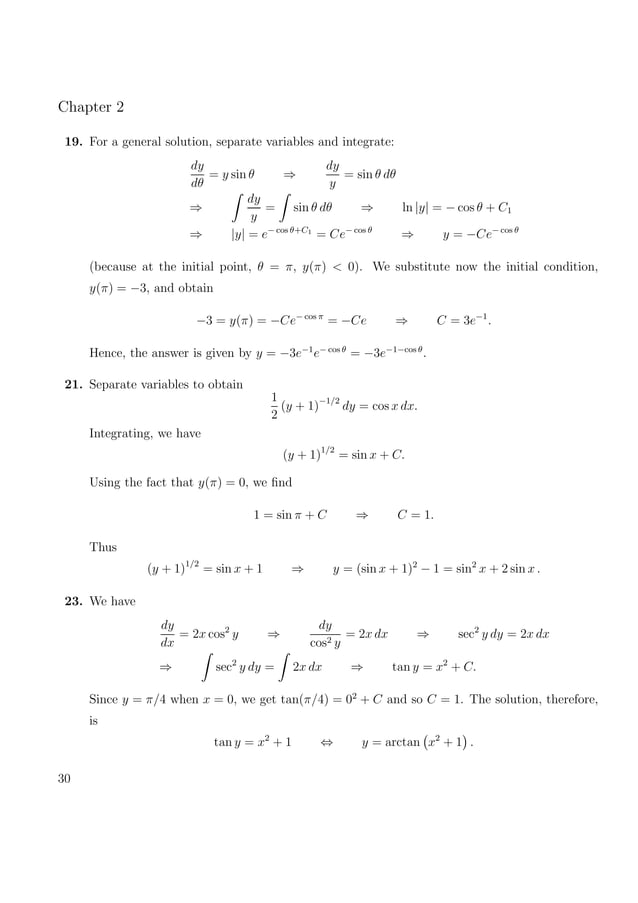 Solucionario de ecuaciones diferenciales y problemas con valores en la frontera, 4a ed ...