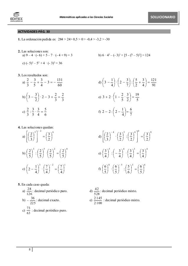 Resolver Ejercicios De Matematicas