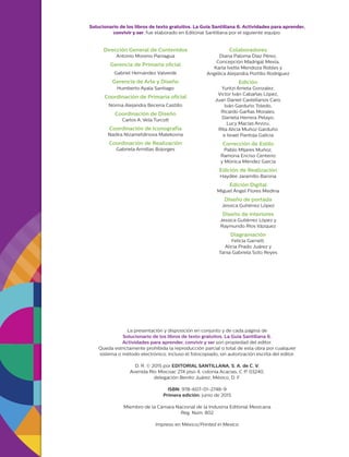 Solucionariosantillana6â°2015 2016 | PDF