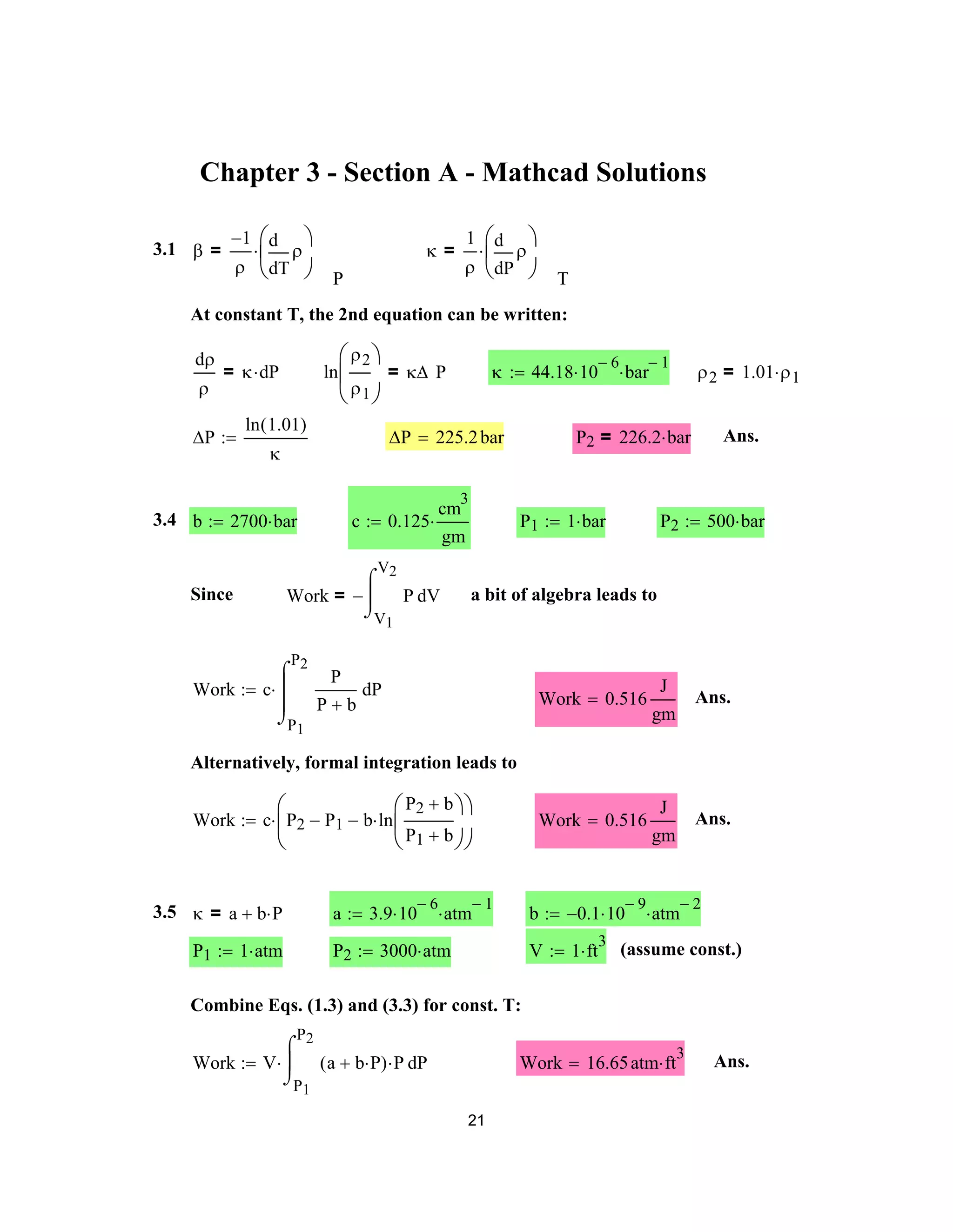 Solucionario Introducción a la Termodinamica en Ingeniería Química: Smith, Van Ness & Abbott | PDF