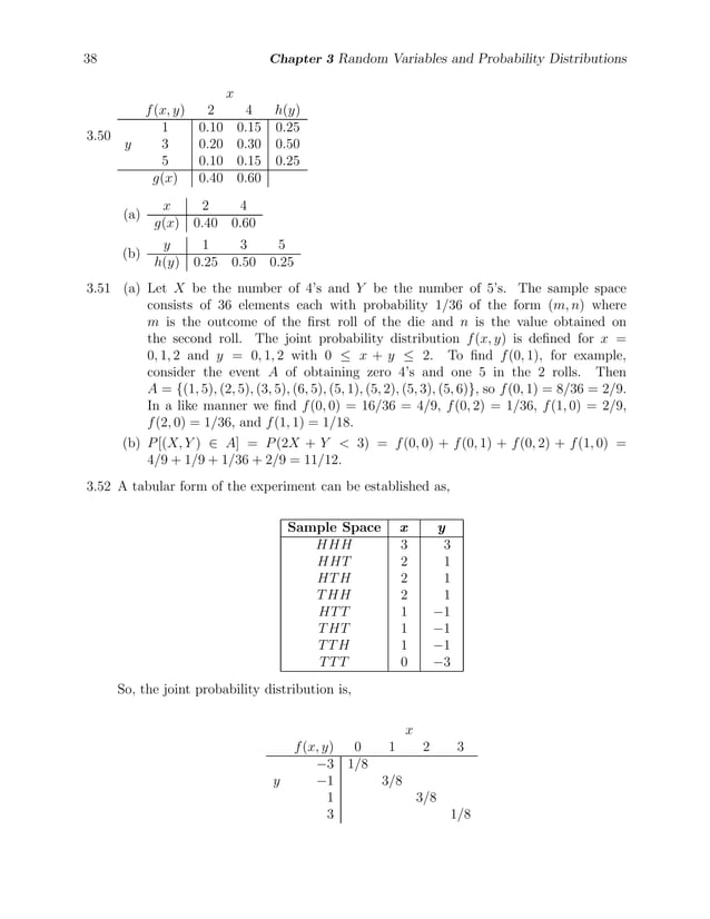Solucionario walpole 8 | PDF