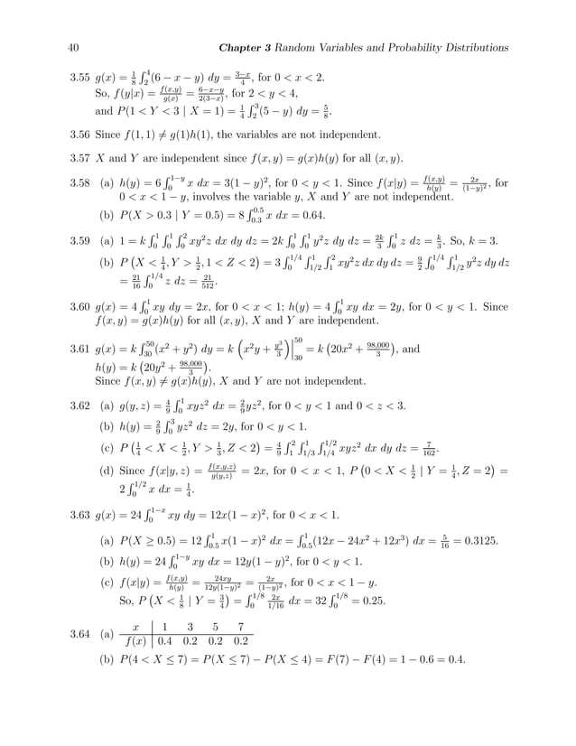 Solucionario walpole 8 | PDF