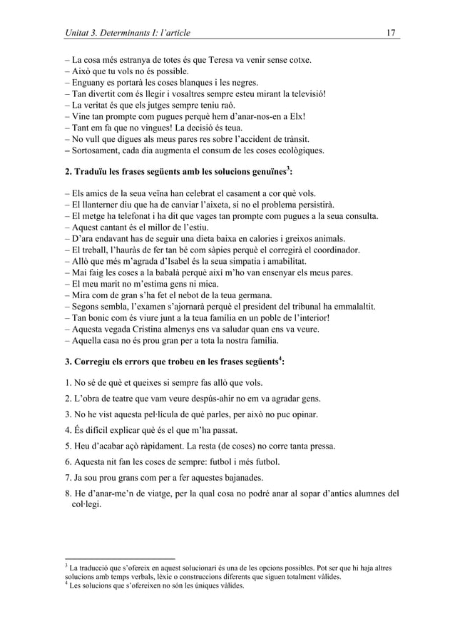 Solucionari quadern valencià mitjà | PDF