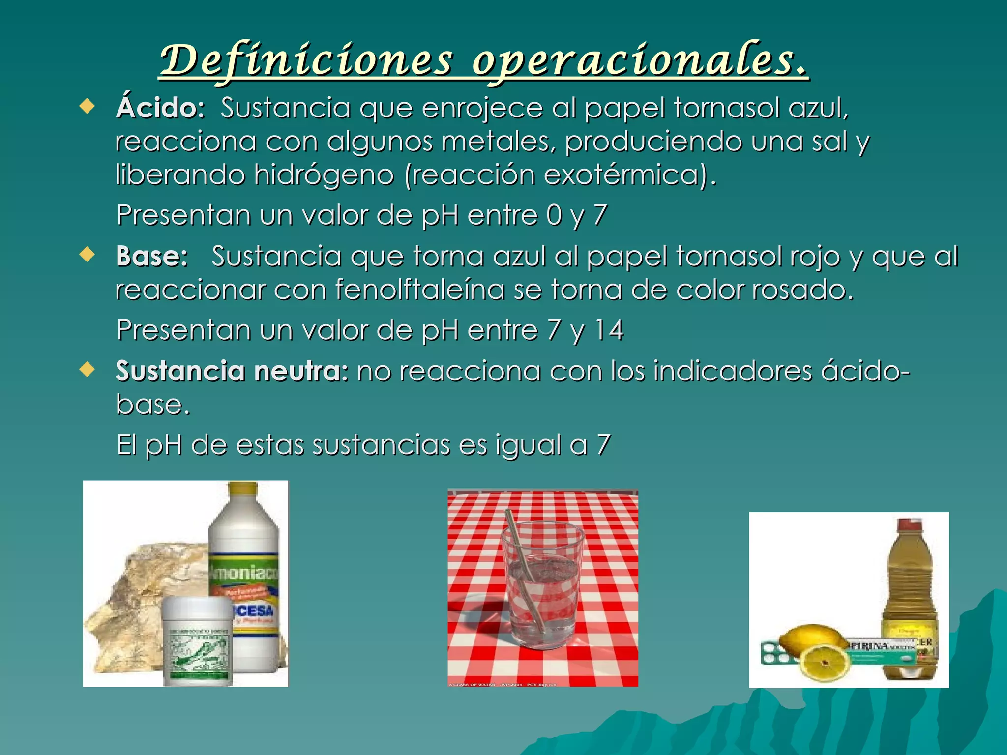 Soluciones ácidas y básicas tics | PPT