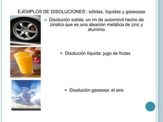 Soluciones, coloides, solubiidad y suspenciones | PPTX