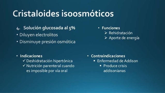 Soluciones Cristaloides