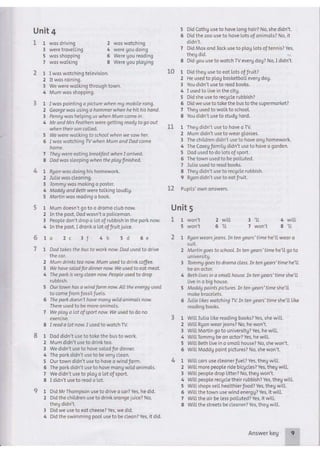 Soluciones grammar time 5 | PDF