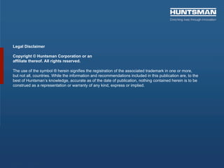 Soluciones para la industria eolica Huntsman | PDF
