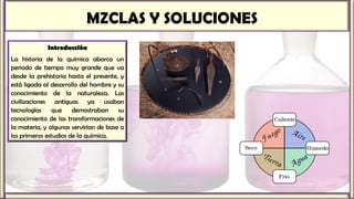 Soluciones y Mezclas | PPT