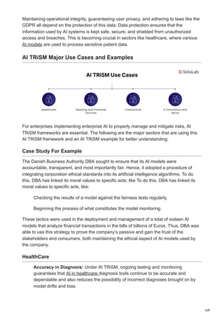 solulab.com-What is AI TRiSM Addressing Trust Risk and Security.pdf
